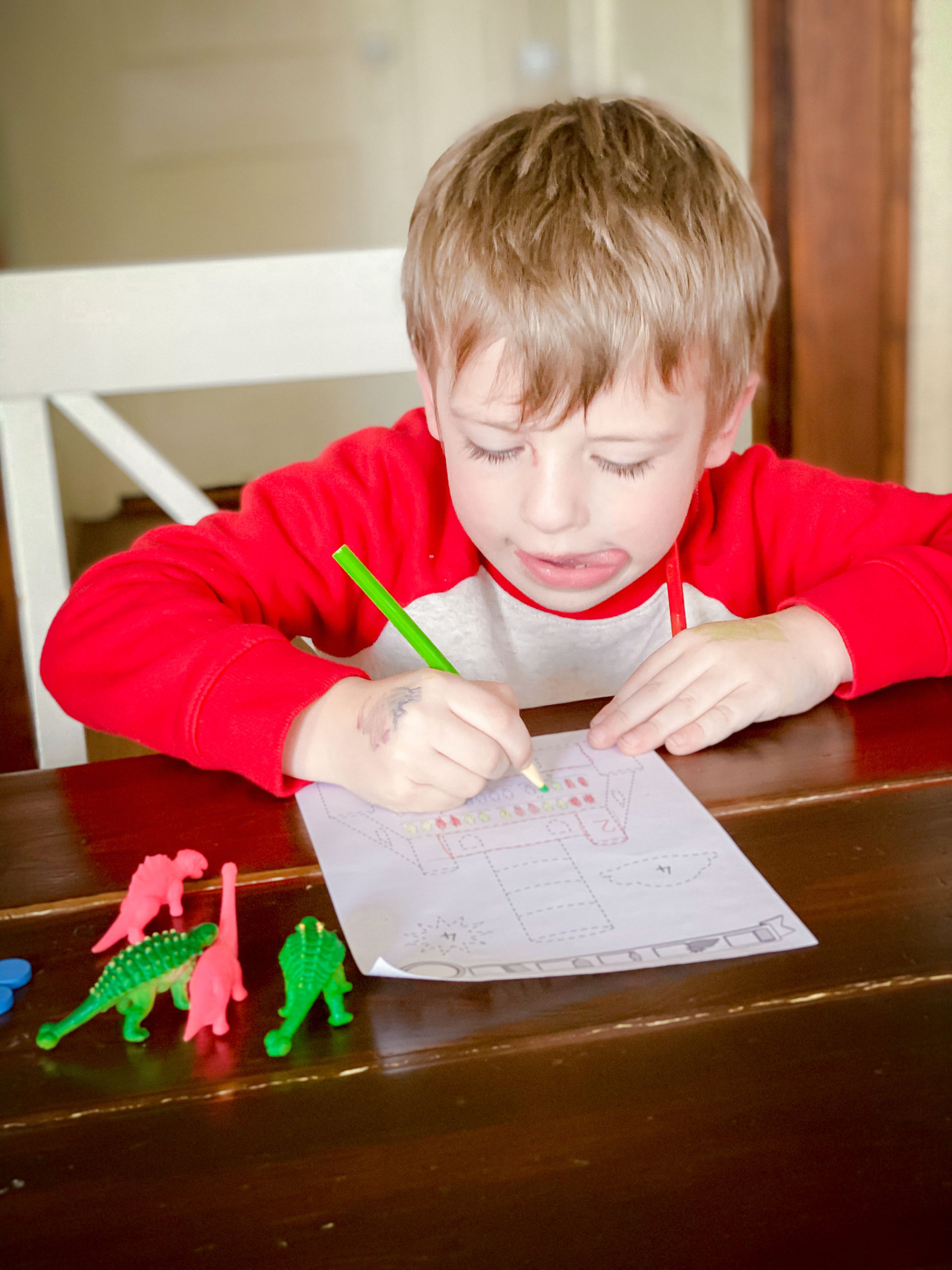 Once Upon a Castle: A Roll and Write for Kids - The Tabletop Family