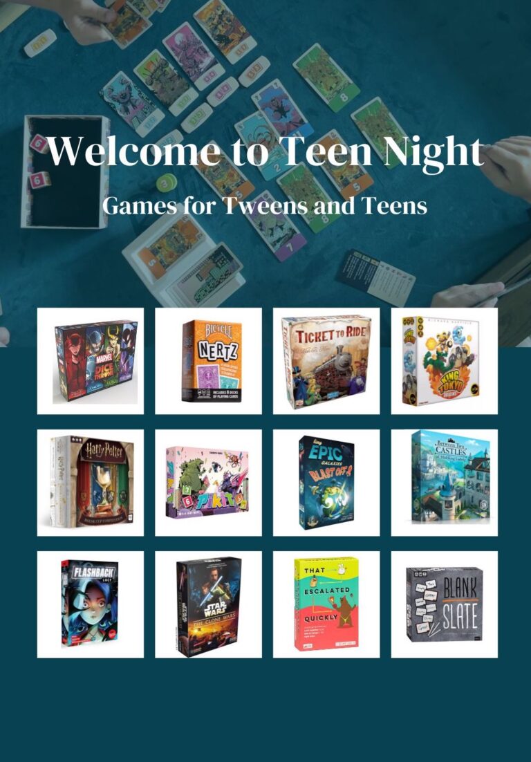 Best Board Games for Teens and Tweens - The Tabletop Family