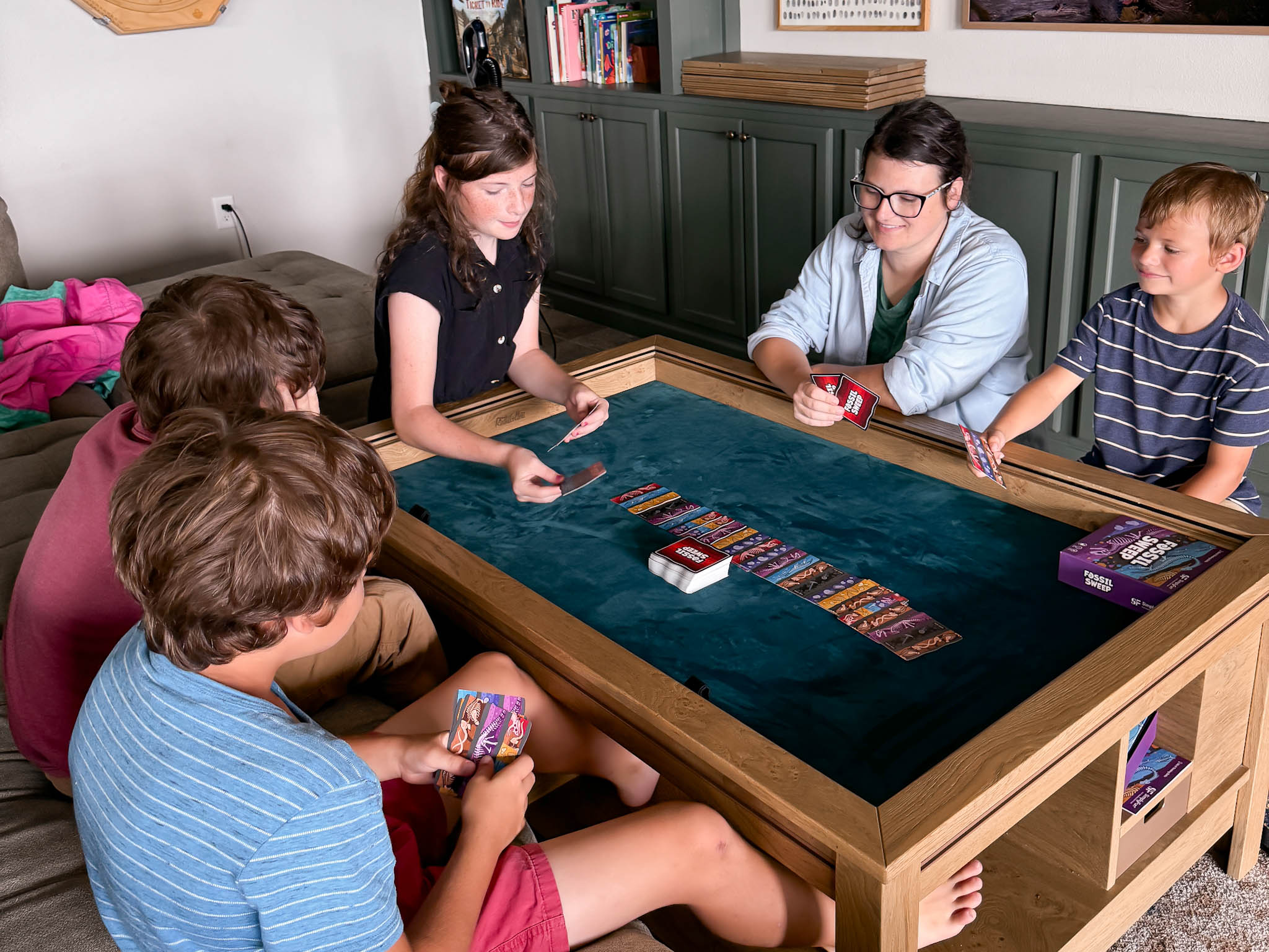 Digging into Fossil Sweep: An Educational Family Game - The Tabletop Family