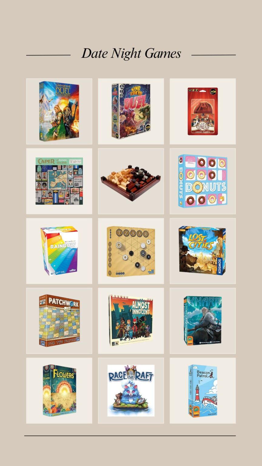 Best Board Games for Date Night 2025 - The Tabletop Family