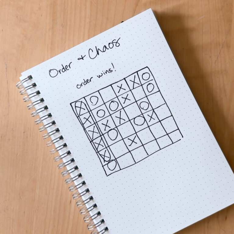 Easy Pen and Paper Games You Can Play Anywhere - The Tabletop Family