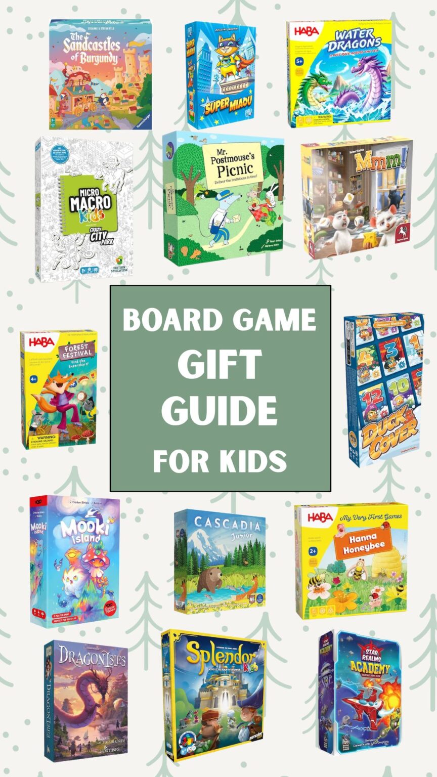 Board Game Gift Guide For Kids 2025 - The Tabletop Family